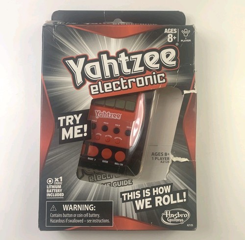 Yahtzee Electronic Handheld Game New Open Box | eBay