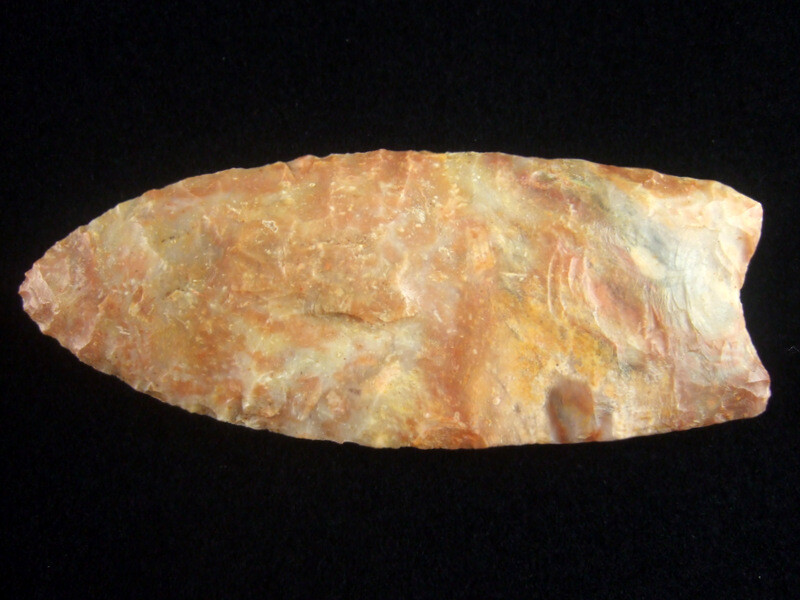 Exceptionally Fine 3 1/2 inch Kentucky Fluted Clovis Point T&T COA ...
