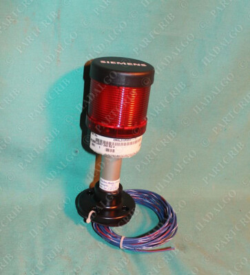 Siemens 8WD4 400-1AB Stack Light Red With Base NEW | eBay