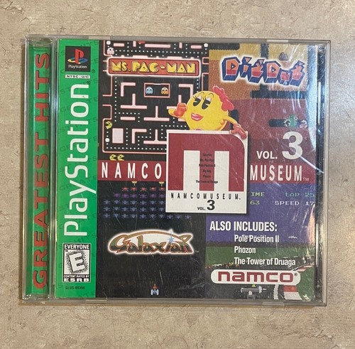 Namco Museum Vol. 3 PS1 Greatest Hits (Sony PlayStation 1, 1996 ...
