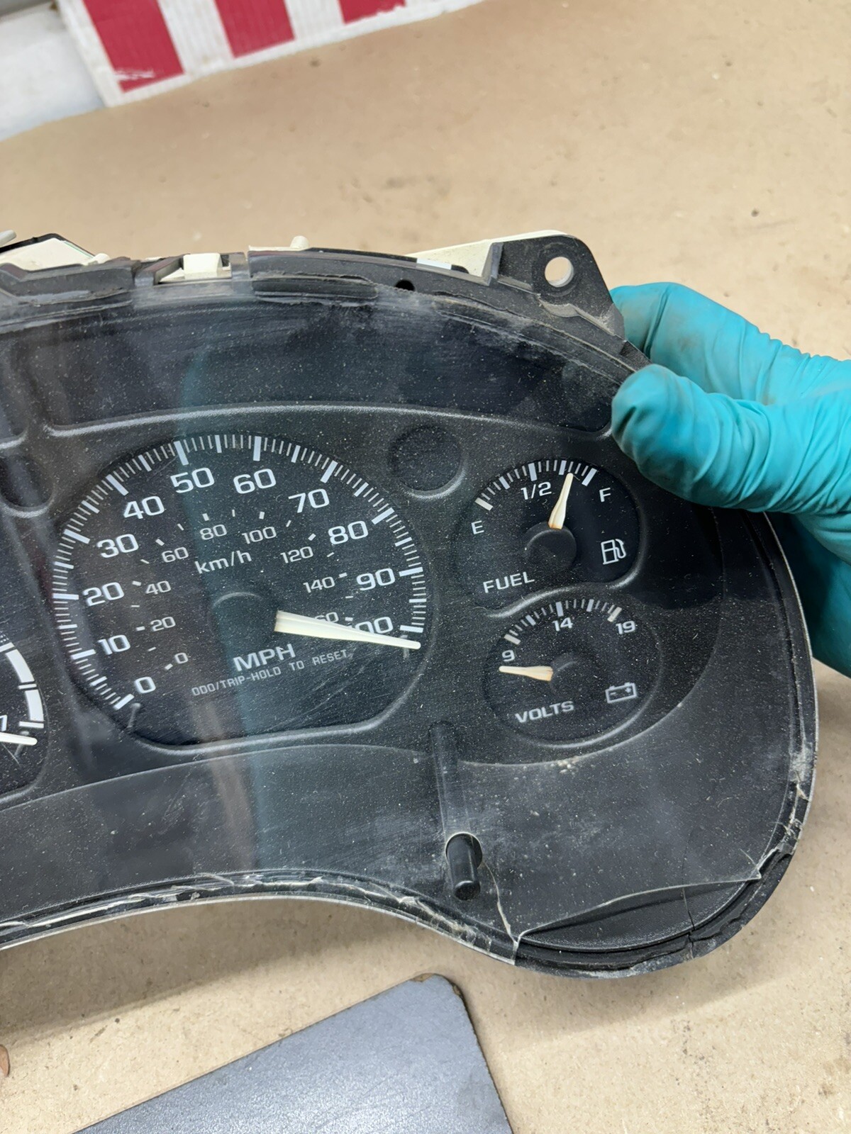 2000 2004 Sonoma S10 S15 Blazer speedometer instrument gauge cluster ...