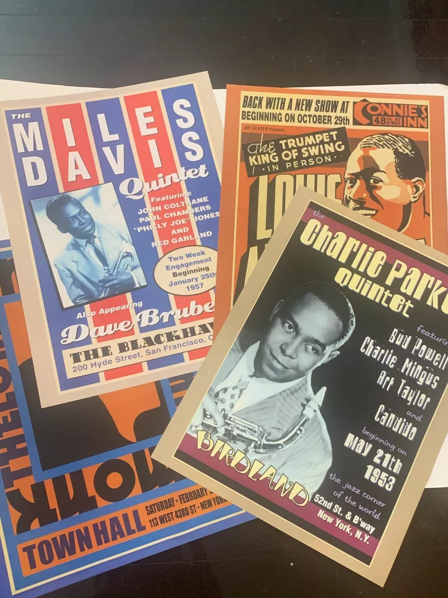 Louis Armstrong 1920s Poster