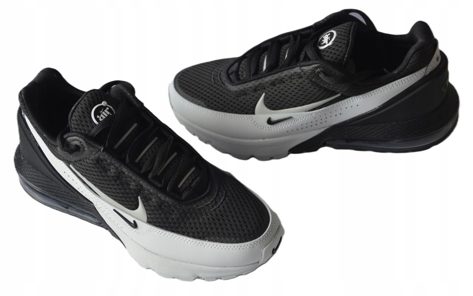 Nike Air Max Pulse Black Pure Platinum Sneakers Plus Running Trainers ...