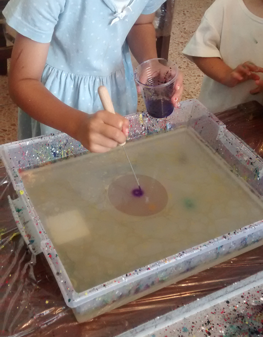 Dodin's Paper Marbling Kit 7C with Supplies, Tools, Samples and Guide ...