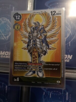 Seraphimon Digimon Card Game English Ex1-031 | eBay