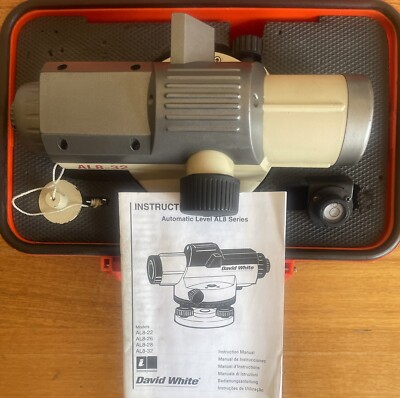 David White AL8-32 32-power Automatic Optical Level 1 | eBay Australia