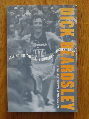DICK BEARDSLEY signed STAYING THE COURSE 2002 PB Book To Laura BOSTON ...
