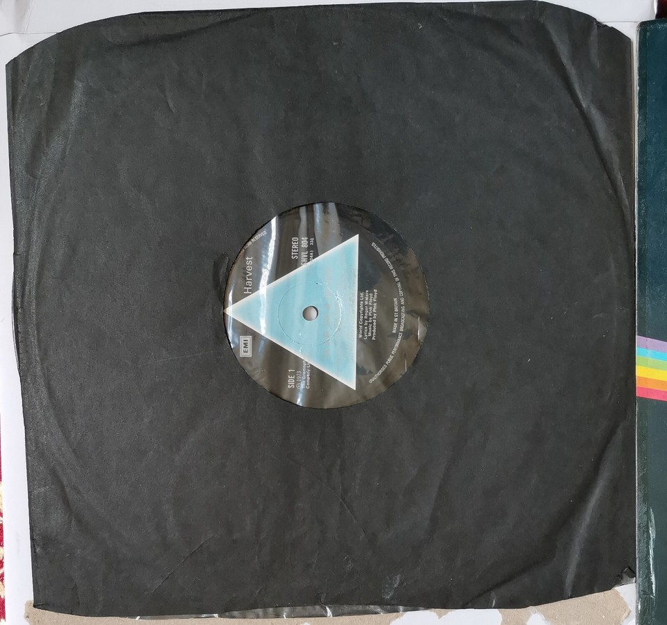 Pink Floyd Dark Side Of The Moon BLUE PRISM 1st Press UK 1973 SHVL 804 COMPLETE | eBay