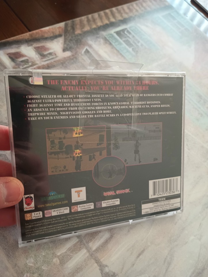 Spec Ops Stealth Patrol Game for Playstation 1 PS1 Complete CIB B13 ...