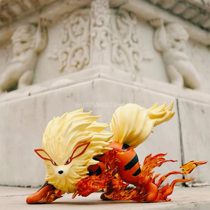 Arcanine Figures Pokemon Anime Figure Mini 1:20 Scale Action Figure 9Cm ...