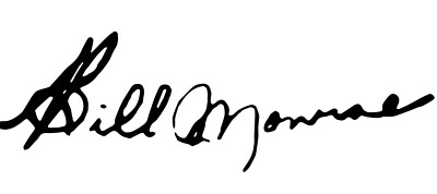 Bill Monroe autograph VINYL DECAL STICKER bluegrass mandolin country ...