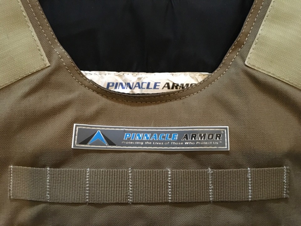 CERAMIC DISCS from PINNACLE ARMOR DRAGON SKIN Level 3 Vest Body Armor ...