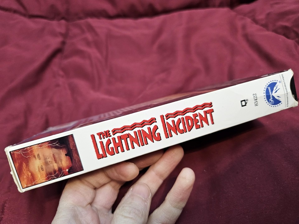 The Lightning Incident (VHS, 1992) Ancient prophecy unleashes a psychic ...