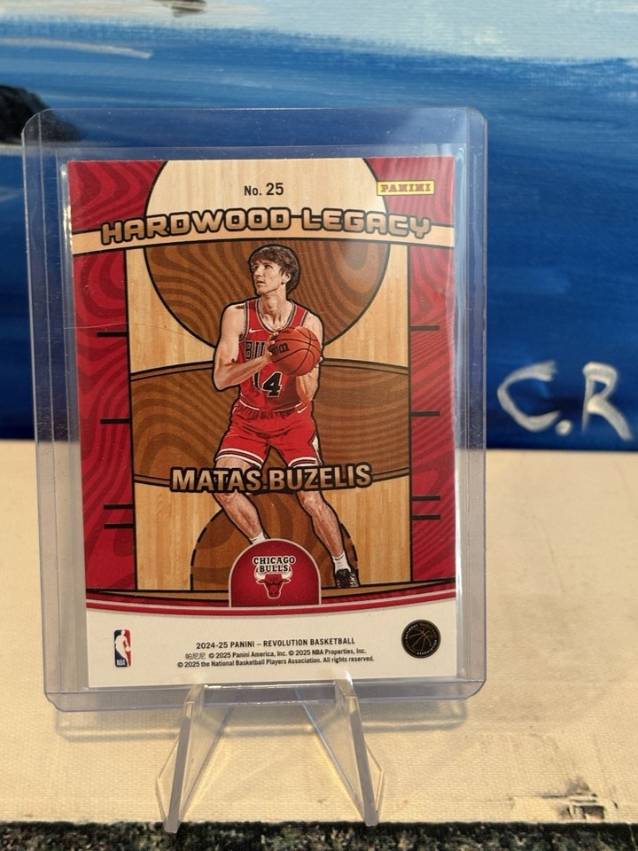 MATAS BUZELIS RC 2024-25 Panini Revolution Hardwood Legacy #25 Bulls | eBay