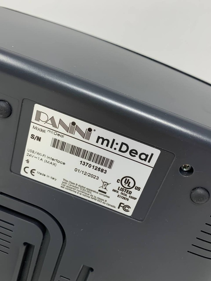 Panini ML:Deal Check Scanner – New, Open Box, $450 Retail | eBay