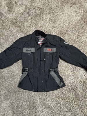 First Gear Kilimanjaro Hypertex Padded Zip Up Motorcycle Biker Jacket ...