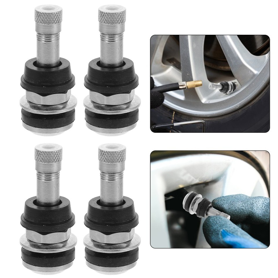4 Pcs Metal Valve Rod Stem for Wheels Tire Valves Stems Automotive | eBay