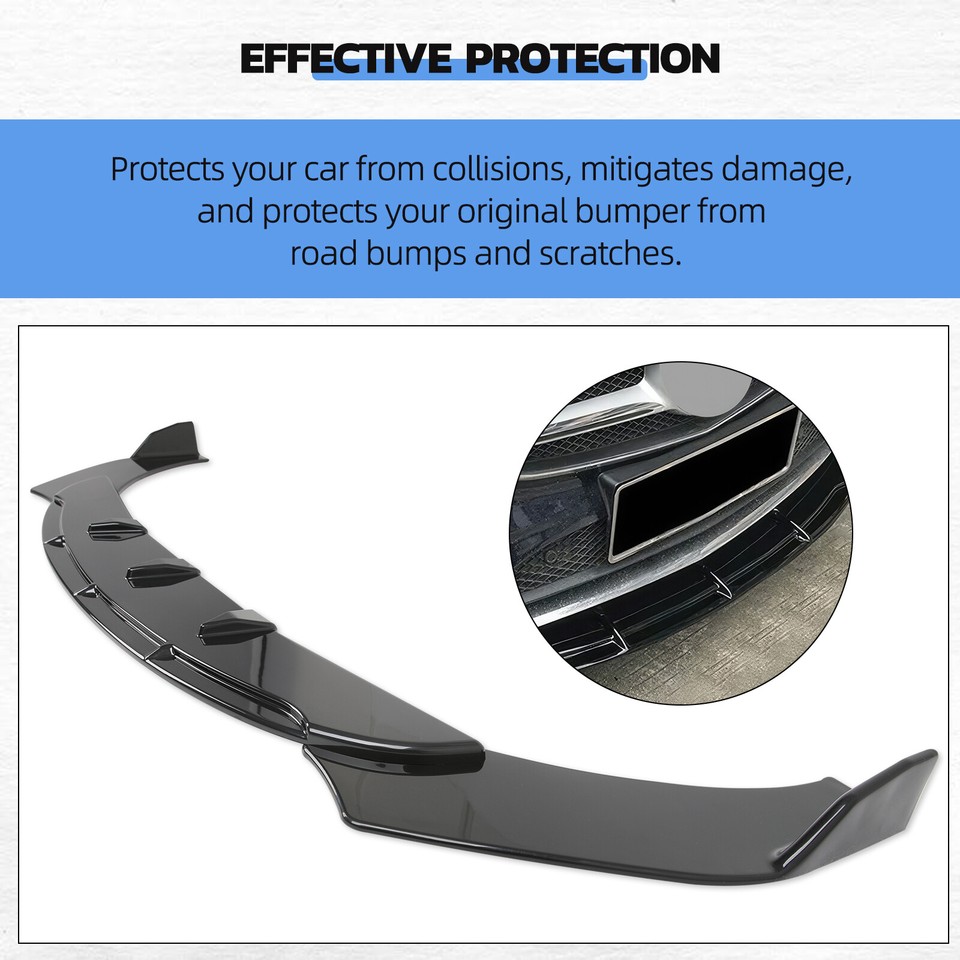 For Mazda Miata MX-5 NA NB NC Front Bumper Lip Splitter Spoiler Body ...