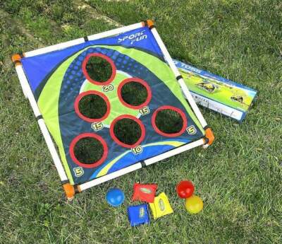 Bag Toss with 3pc Sand Bag And 3 Balls Accuracy Game | eBay
