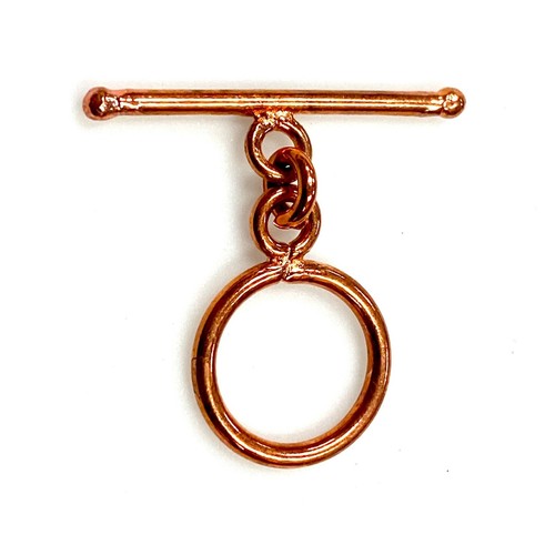 5 Pcs Copper Clasp, Genuine Handmade Antique Looking Copper Toggle ...