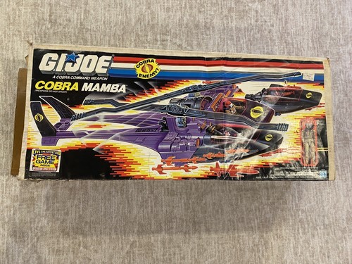 GI Joe Cobra Mamba Box Only Not A Reproduction | eBay
