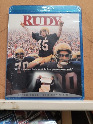 Rudy Blu ray Movie Football Sealed - | eBay