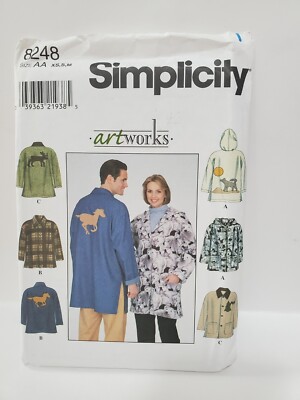 Simplicity 8248 Size Xs-M Jacket Uncut | eBay