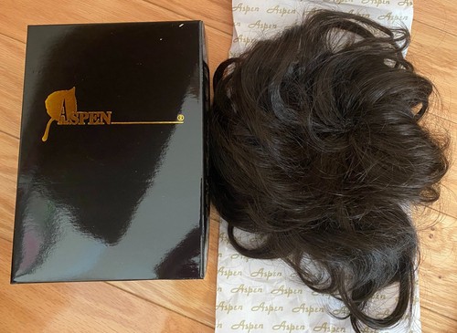 NEW Aspen Wiglet Hairpiece CP-04 Synthetic Hair in 4 Dark Brown (Boxed ...
