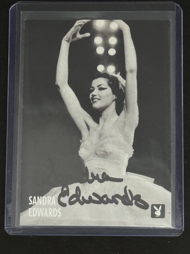 SANDRA EDWARDS SIGNED 1995 PLAYBOY CARD DIED 2017 | eBay