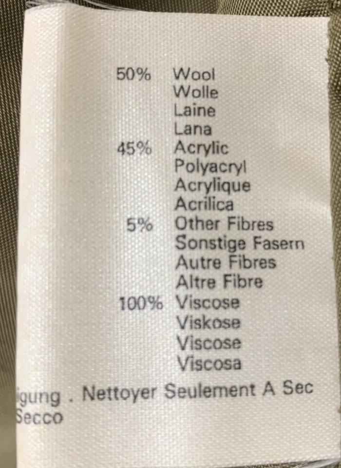 Grenfell Derby Tweed Green Wool Raglan Overcoat Trench Jacket Coat Size ...