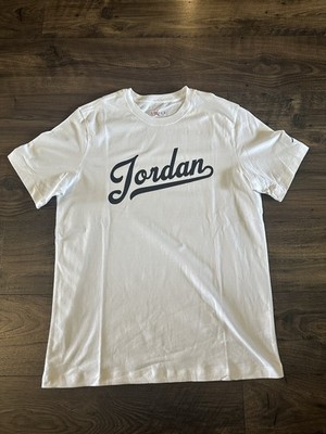 Jordan Flight Mvp Short-Sleeve Men White T-shirt FN5958-100 Large | eBay