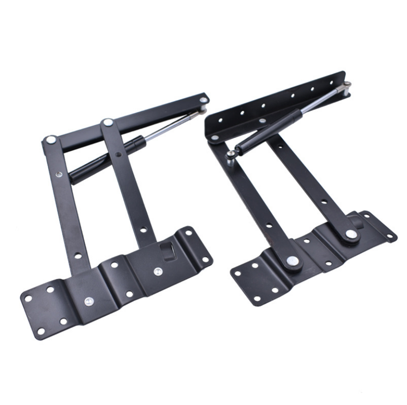 2pcs 50kg Heavy Duty Steel Hydraulic Hinges Soft Folding Table Lift Up ...
