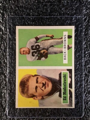 1957 Topps Football #127 Ed Modzelewski VG/EX | eBay