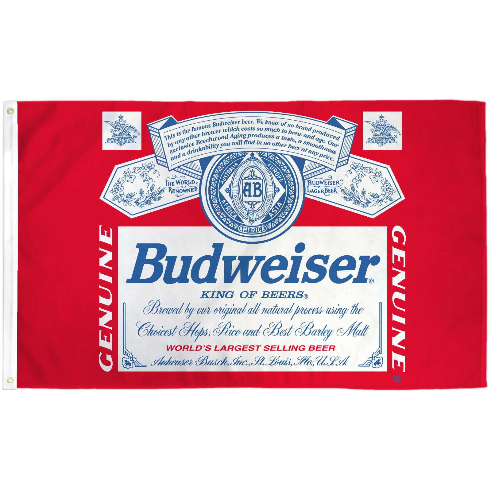 BUDWEISER FLAG 3X5 POLYESTER | eBay
