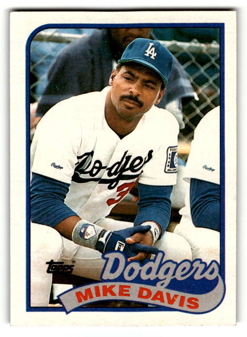 1989 Topps #277 Mike Davis Los Angeles Dodgers Baseball Cards EX/NM ID ...