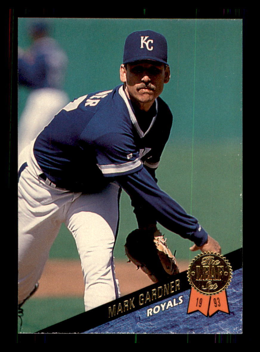 1993 Baseball 1993 Leaf Mark Gardner Kansas City Royals #313 1 | eBay