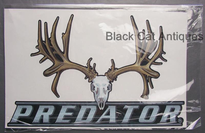 Original 10 3/4" Predator Vinyl Decal Orajet Digital Printing Media | eBay