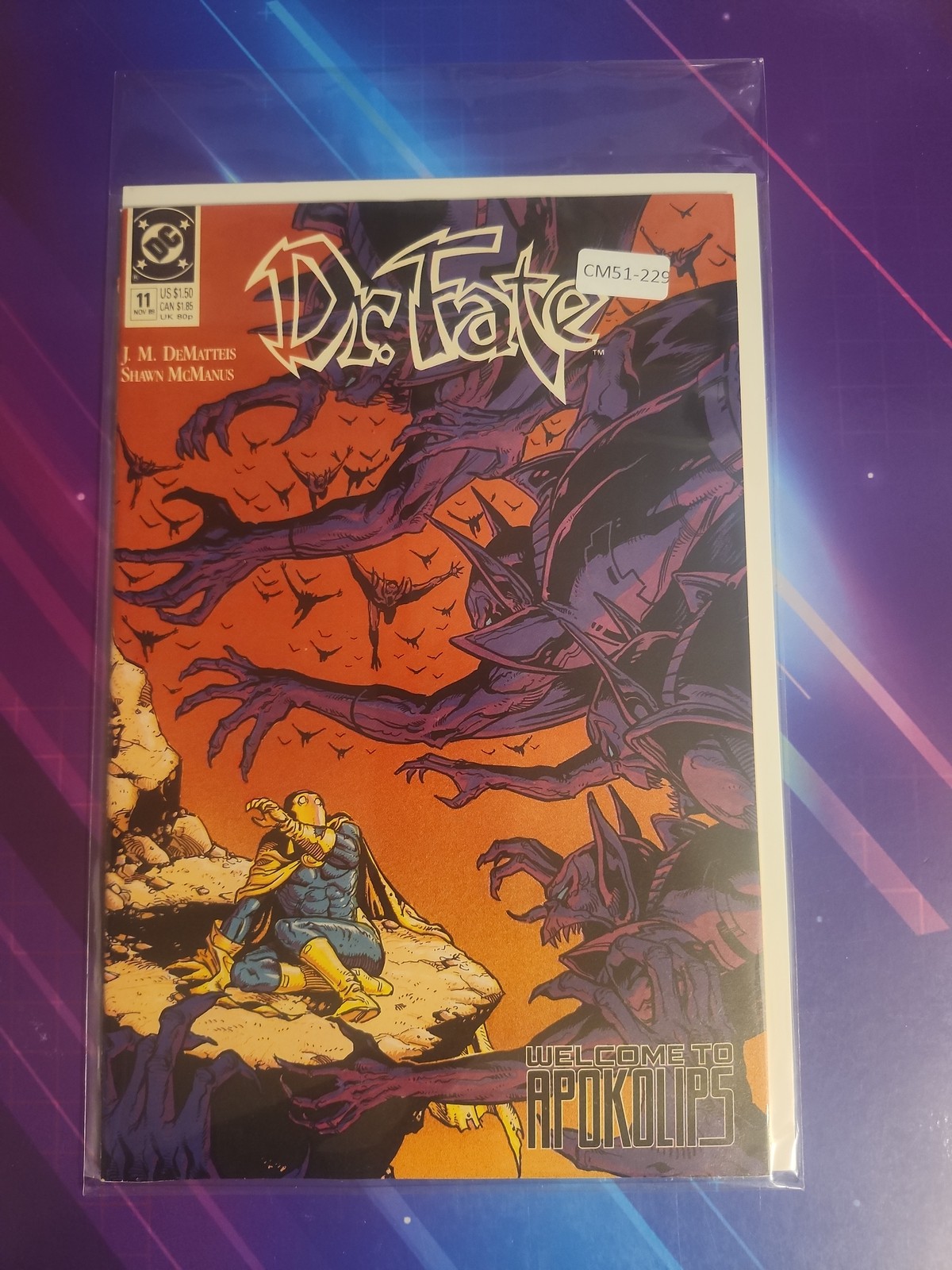 DOCTOR FATE #11 VOL. 2 8.0 DC COMIC BOOK CM51-229 | eBay