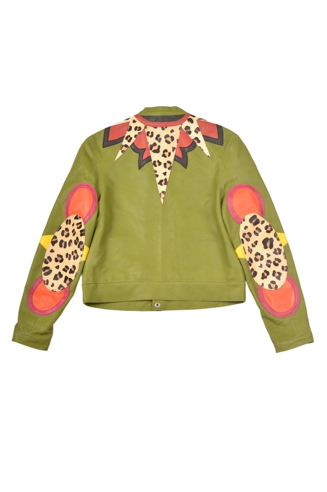 Mimi Liberte Michel Klein Designer Leather Jacket ML 204 1207E Size 38 ...