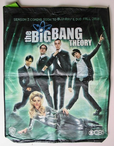 Vintage 2010 The Big Bang Theory Giant Comic Con Bag San Diego ...