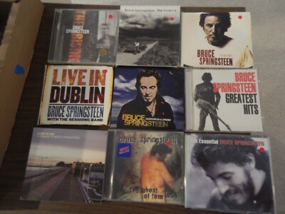 BRUCE SPRINGSTEEN 14 CD LOT LIVE DUBLIN ESSENTIAL LIGHT OF DAY MAGIC ...