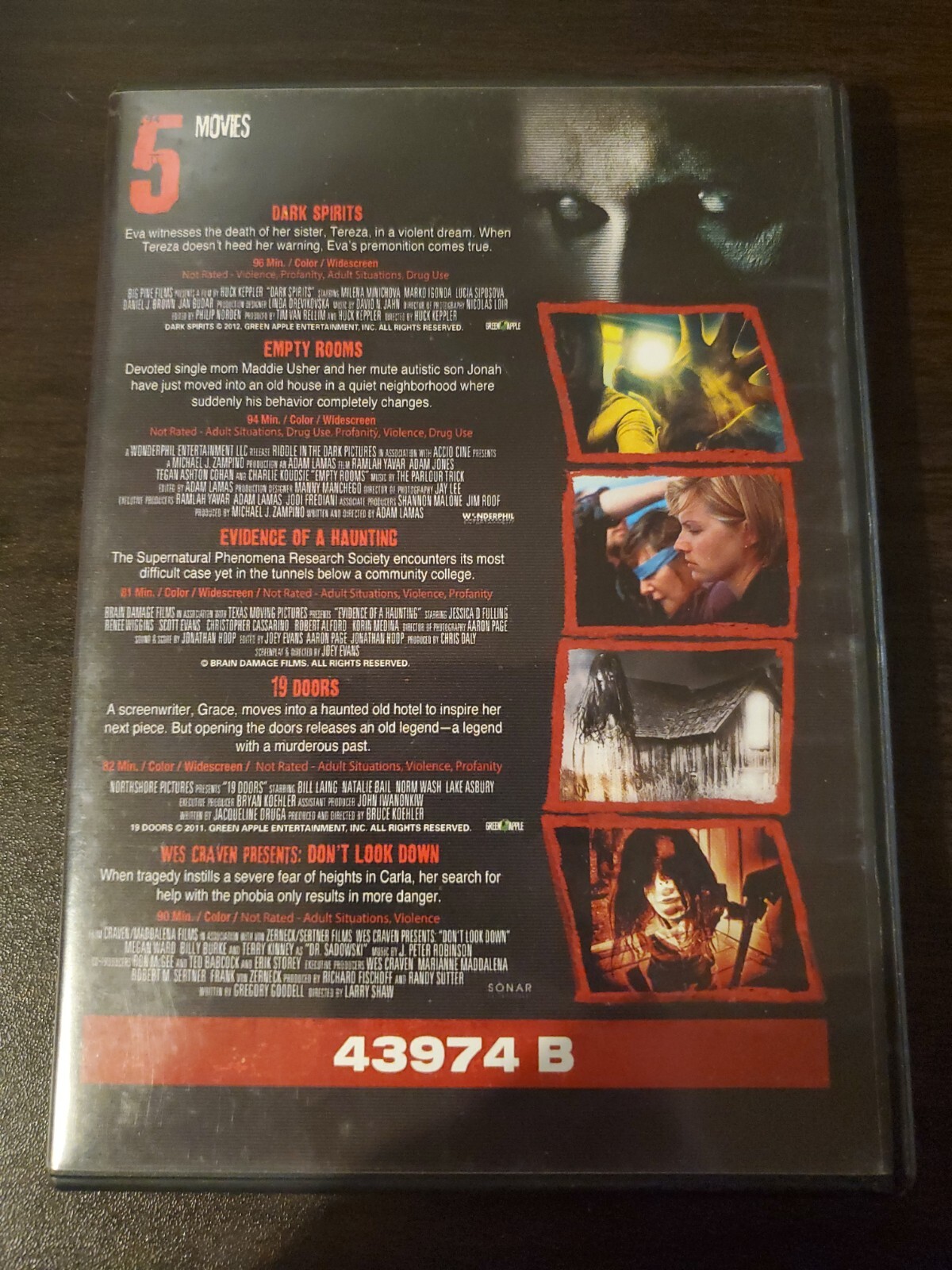 Big Box of Horror: V.3 - 5 Movies (DVD) | eBay