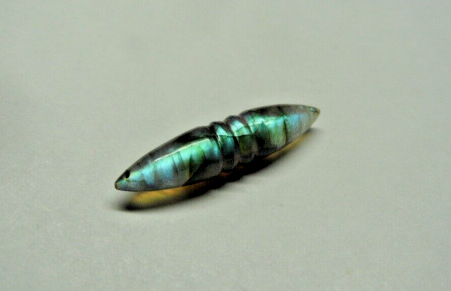 Natural Labradorite, Tusk Septum Bone, Handmade Septum Spike Nose ...