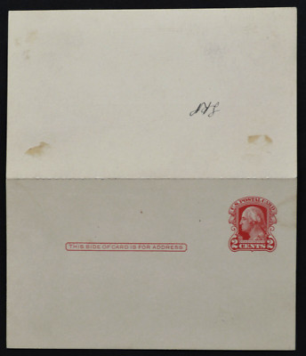 1918 Sc. #UY8 Reply Postal Card mint, folded, fair condition | eBay