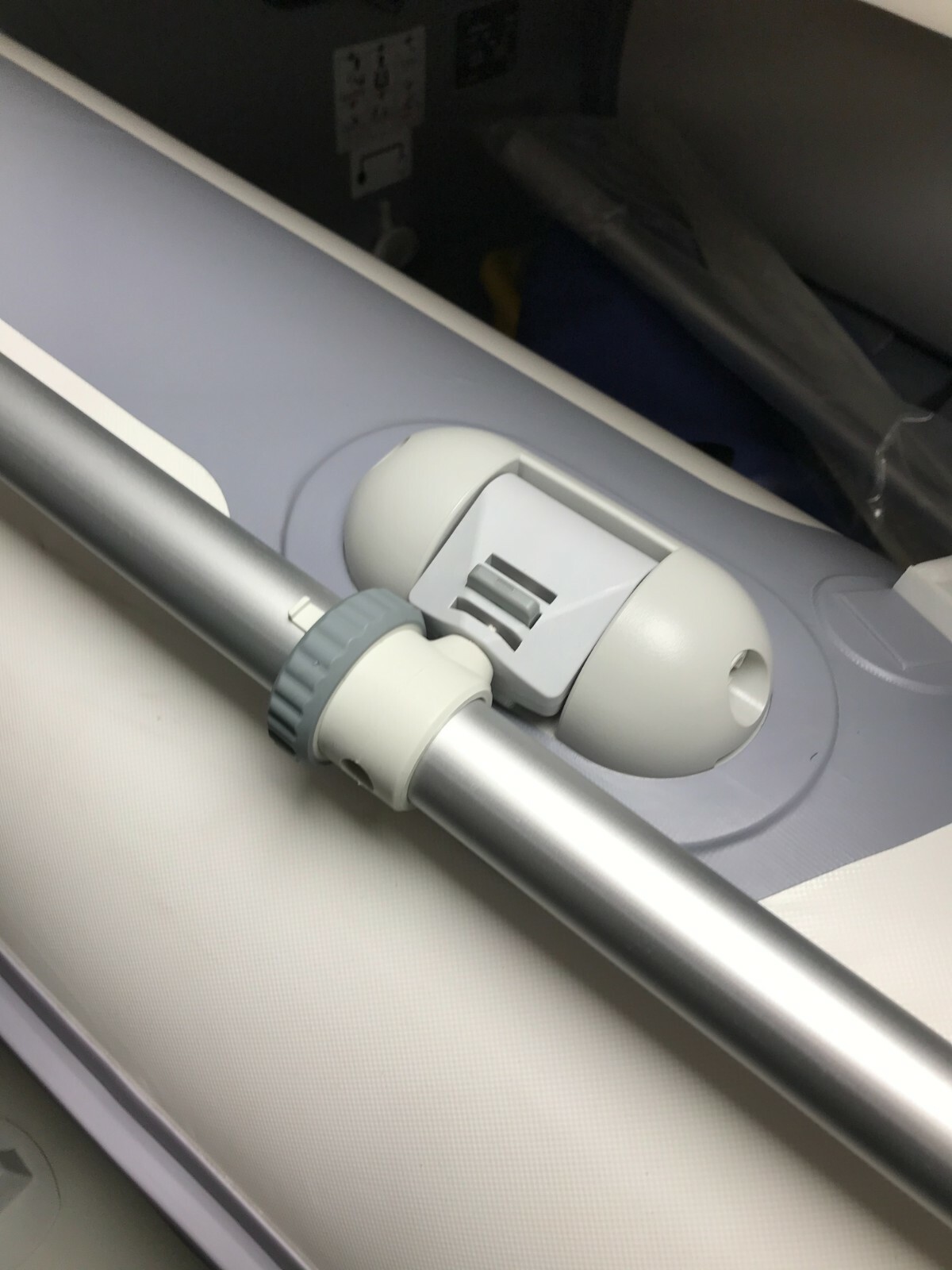 All Metal Shaft Zodiac Bombard ROWLOCK Oar Rib Inflatable Plastic Boat ...