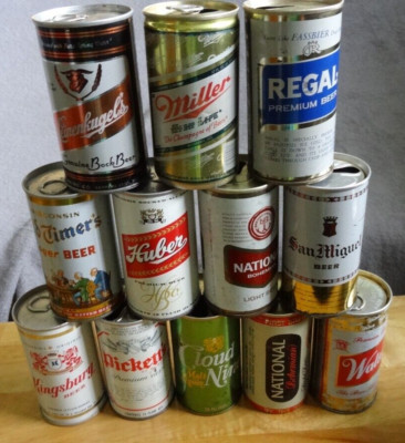 Beer Cans Lot , steel and aluminum 12 beer can total | eBay