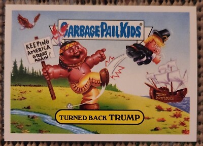 TURNED BACK TRUMP: 2016 GPK THANKSGIVING STICKER (ONLY 267 made) SHORT ...