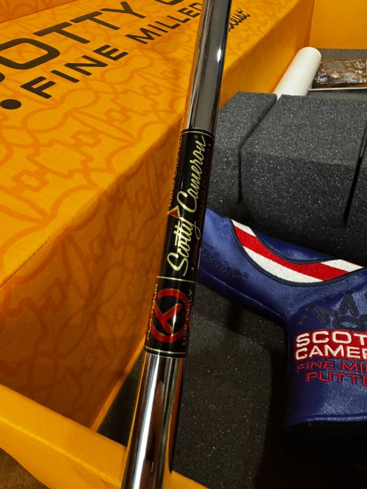 Scotty Cameron Circle T Select Timeless Tourtype SSS Black w/ Vintage ...