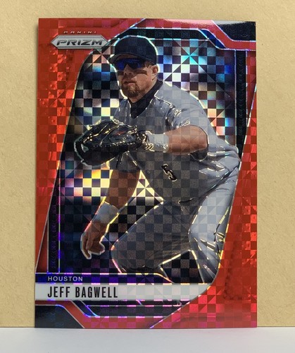 2025 Panini Prizm #60 Jeff Bagwell Red Power Prizms #/99 #71/99 Houston ...