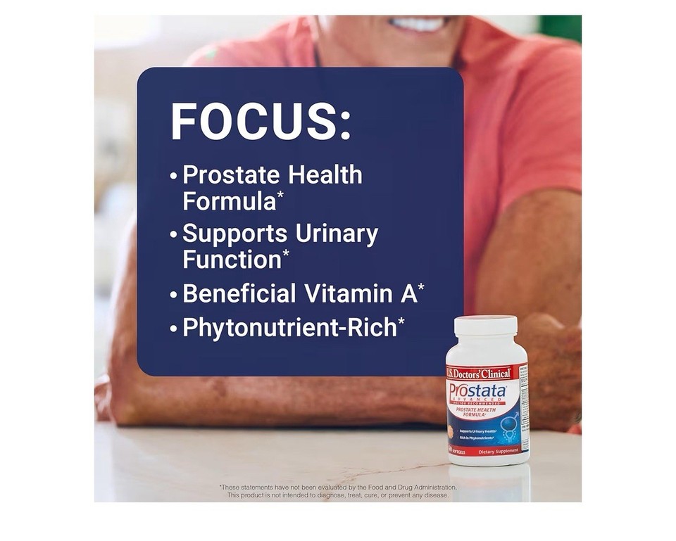 U.S. Doctors' Clinical Prostata Advanced Prostate Supplement for Men 60 ...